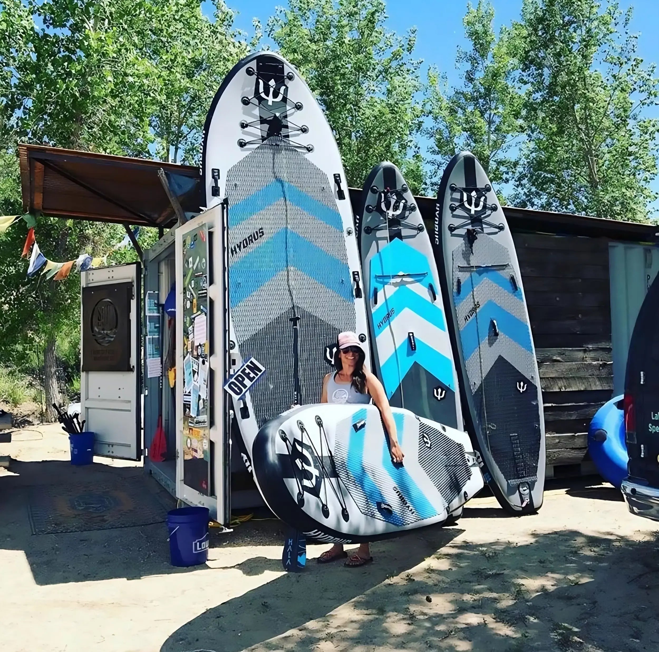 Upgrade Your Paddle Board Rental Business with Inflatable paddleboards